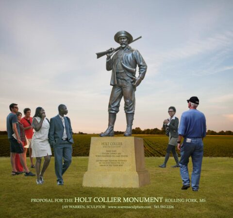 Holt Collier - Thomas Jay Warren, Sculptor